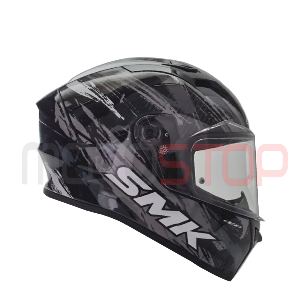 CASCO N6 F/F HELMET SMK STELLAR WITH METEORITE GRAPHICS GL266 P70R