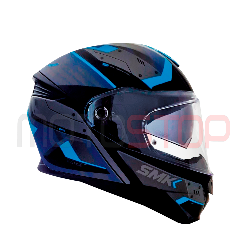 Casco Helmet Smk Gullwing With Tekker Graphics Ma265