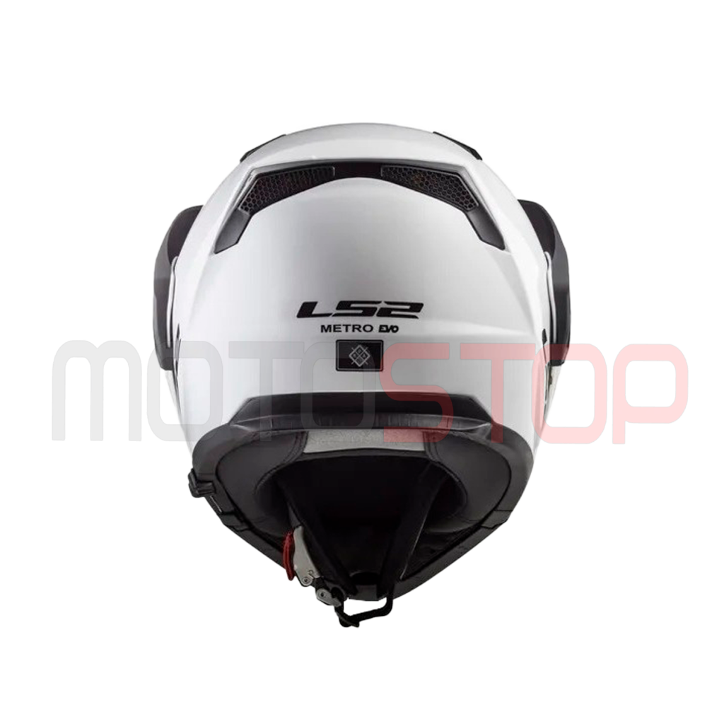 Casco Abatible Ls2 Ff324 Metro Evo Blanco