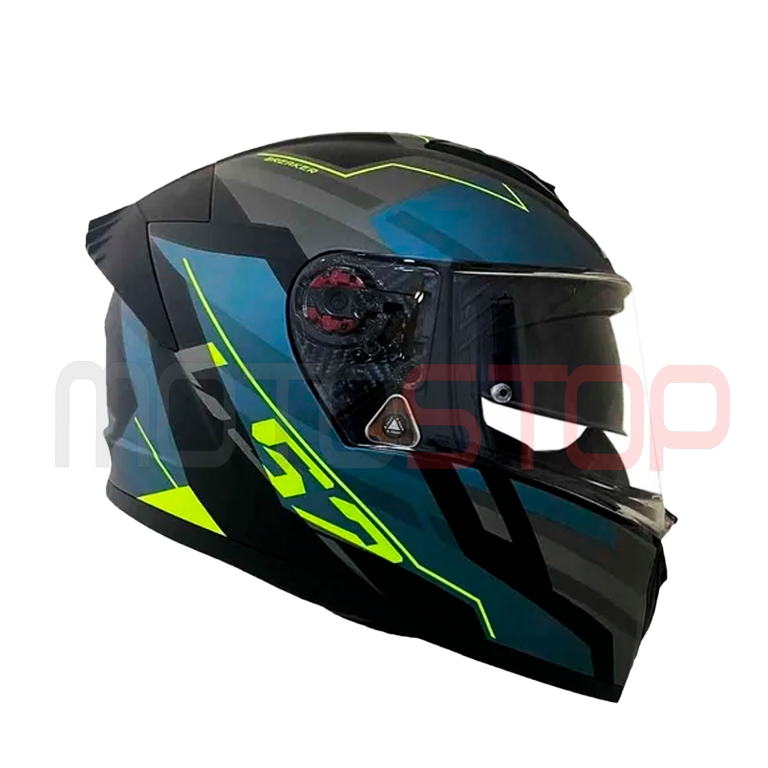 Casco Moto Ls2 Ff390 Breaker Evo Beta Amarillo / Incluye Pinlock