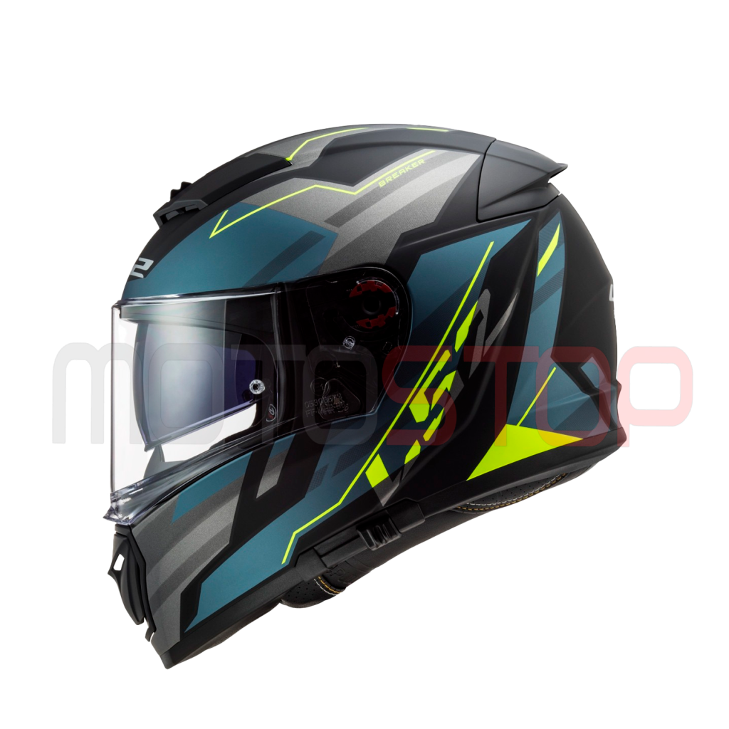 Casco Moto Ls2 Ff390 Breaker Evo Beta Amarillo / Incluye Pinlock
