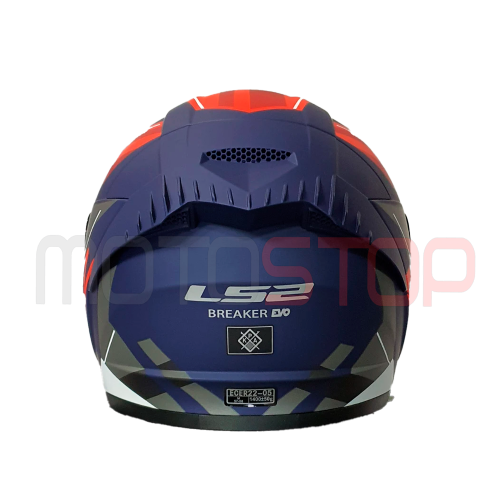 Casco Moto Ls2 Ff390 Breaker Evo Beta Rojo Azul / Incluye Pinlock
