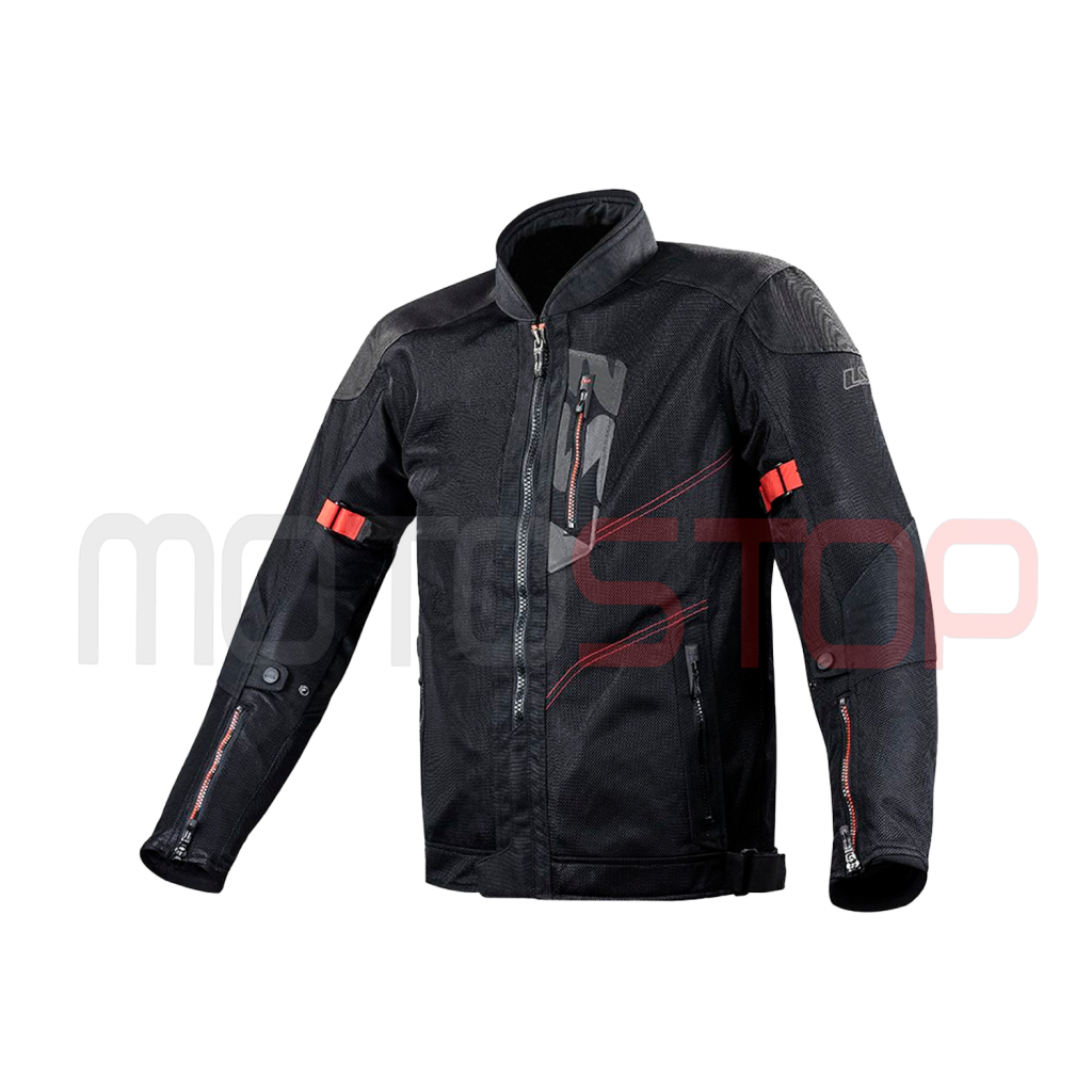 Chaqueta Ls2 Hombre Alba Negro