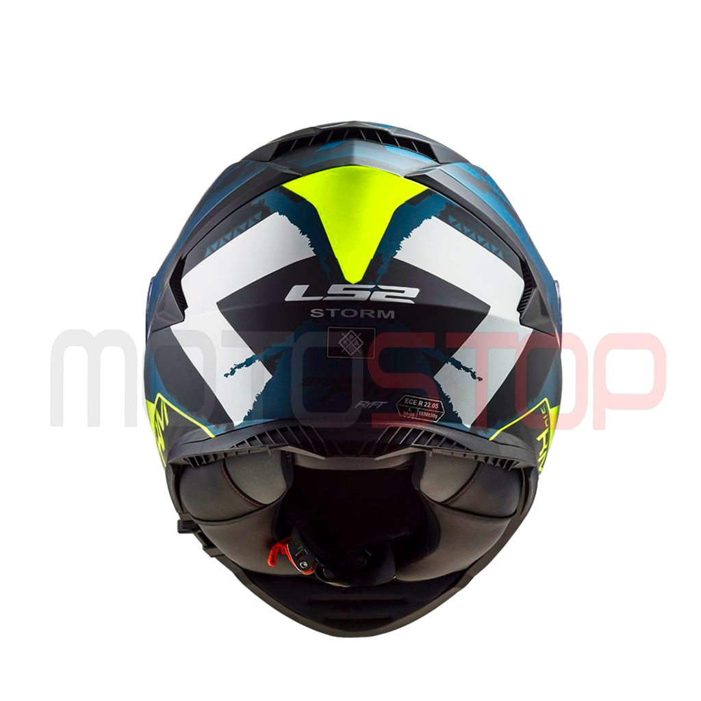 Casco Ls2 Ff800 Storm Negro Plateado / Incluye Pinlock