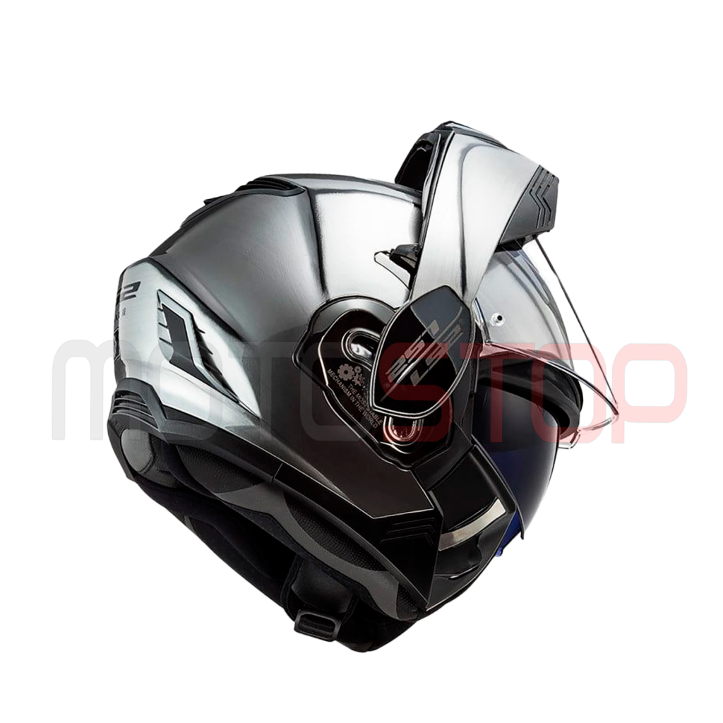 Casco Abatible Ls2 Ff900 Valiant I I Jeans Titanium / Pinlock