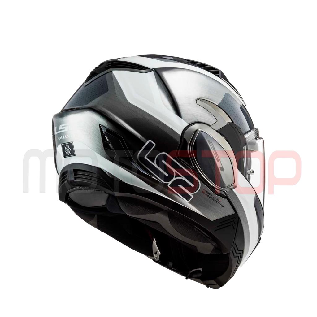 Casco Abatible Moto Ls2 Ff900 Valiant I I Orbit Jeans / Pinlock