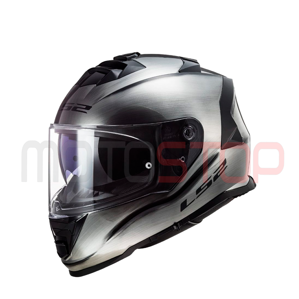 Casco Ls2 Ff800 Storm Jeans Titanio / Incluye pinlock