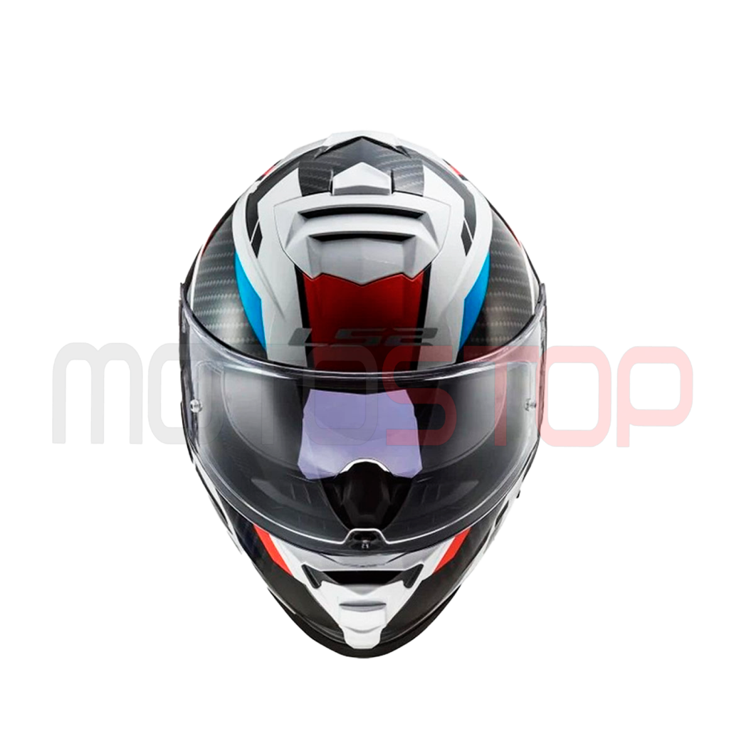 Casco Ls2 Ff800 Storm Racer Azul Rojo / Incluye Pinlock