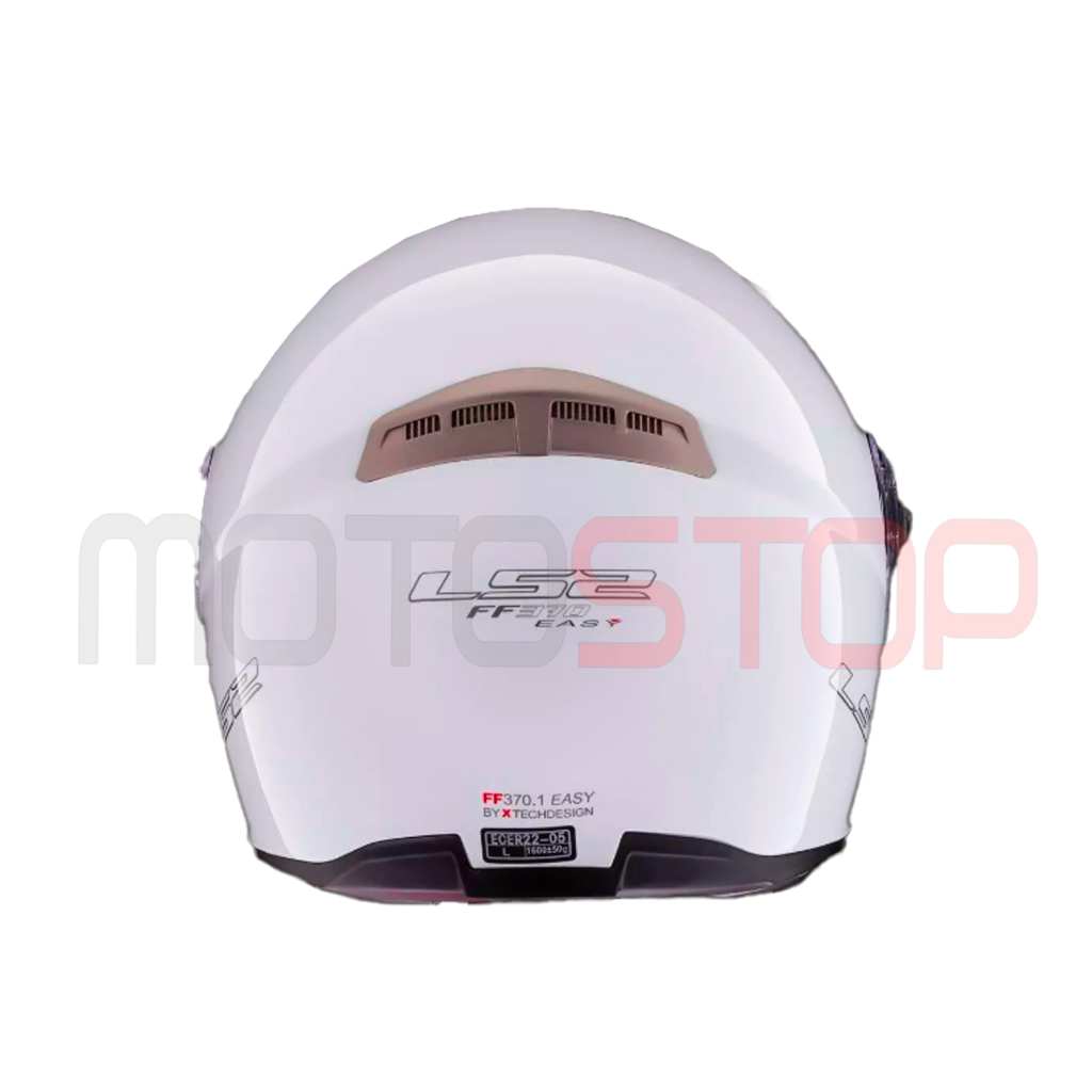 Casco Ls2 Ff370 Abatible Blanco Brillante