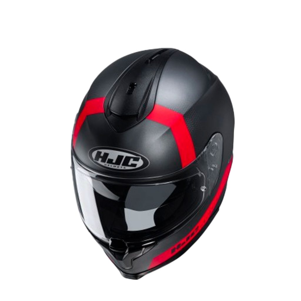 Casco HJC C70 Negro / Rojo
