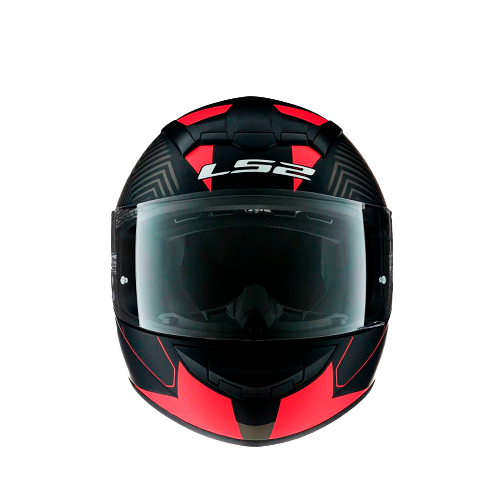 Casco Integral Ls2 FF352 Evo Zen Negro Rojo Matte