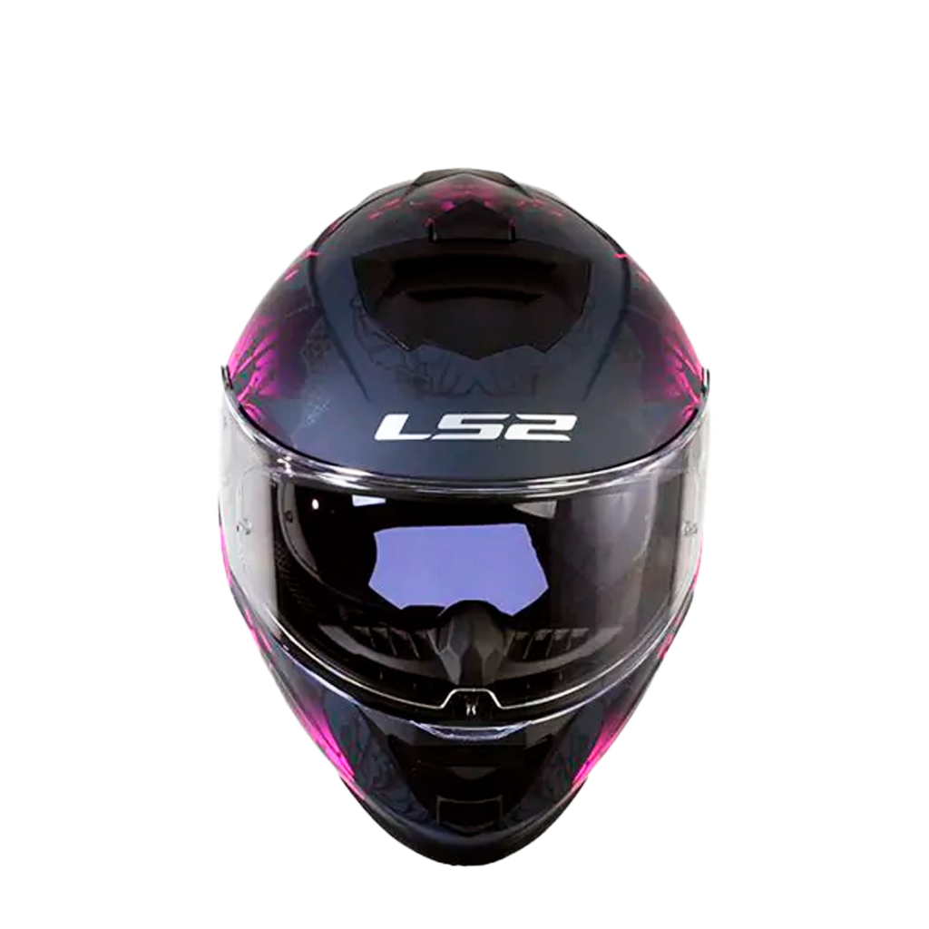 Casco Ls2 Ff800 Storm Burst Negro Rosa Matte