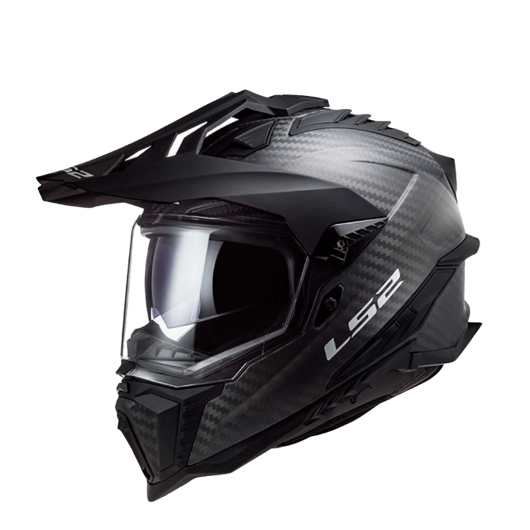 Casco Multipropósito Ls2 Mx701 Explorer Carbono Negro Mate