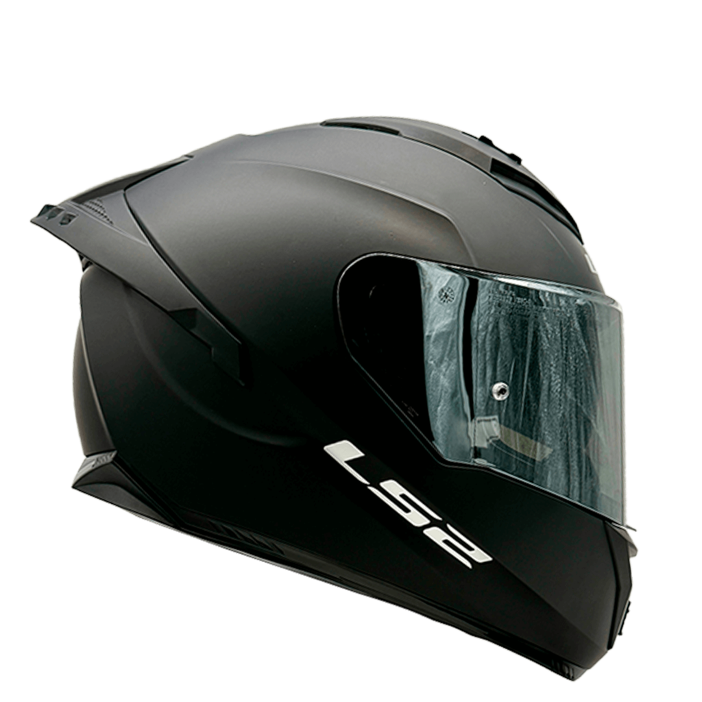 CASCO LS2 FF806 FUSION NEGRO MATTE / VISOR ESPEJO