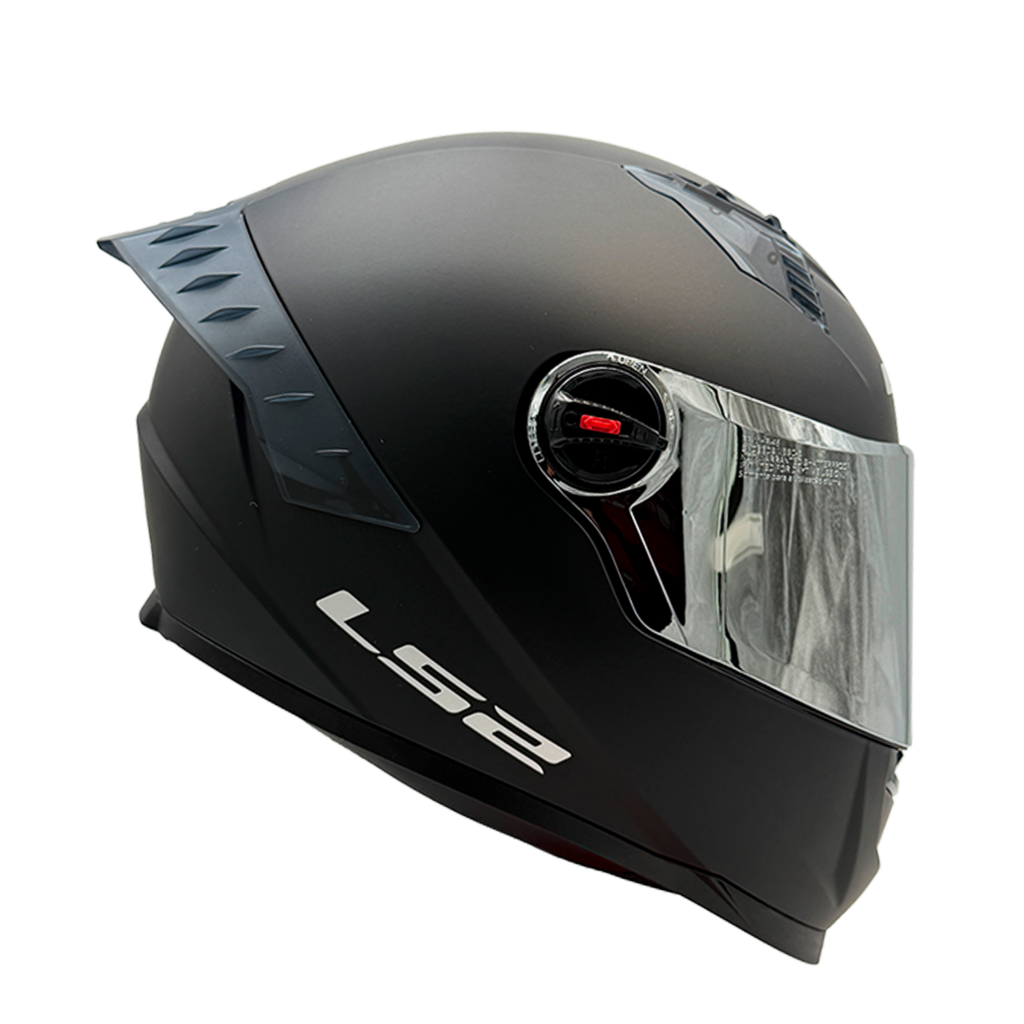 CASCO LS2 FF816 COSMOS NEGRO MATTE CON VISOR GRIS