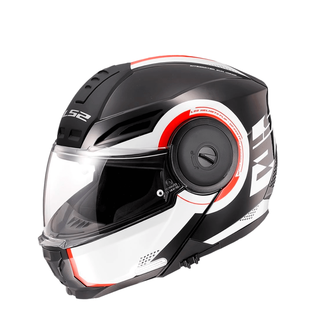 CASCO LS2 FF902 SCOPE II ARCH NEGRO BLANCO ROJO